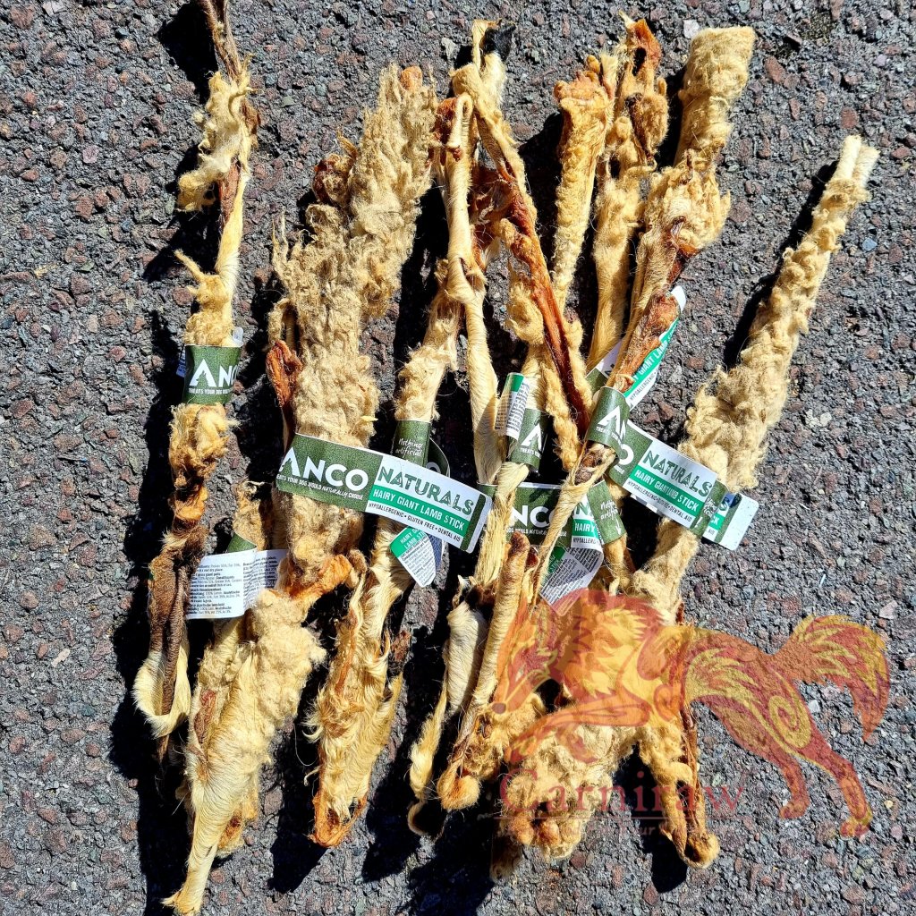 ANCO Naturals Giant Range - Giant Furry Lamb Stick | Carniraw Ltd