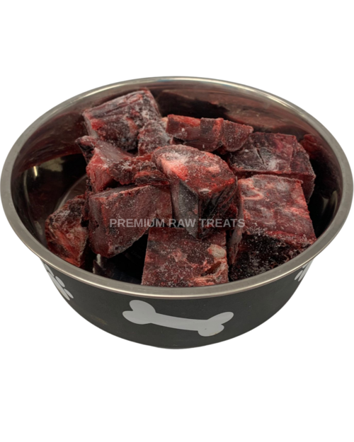 Premium Raw / Durham - Venison Chunks 1kg | Carniraw Ltd