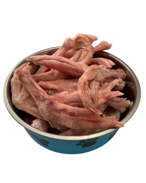 Premium Raw - Goose Feet 1kg | Carniraw Ltd