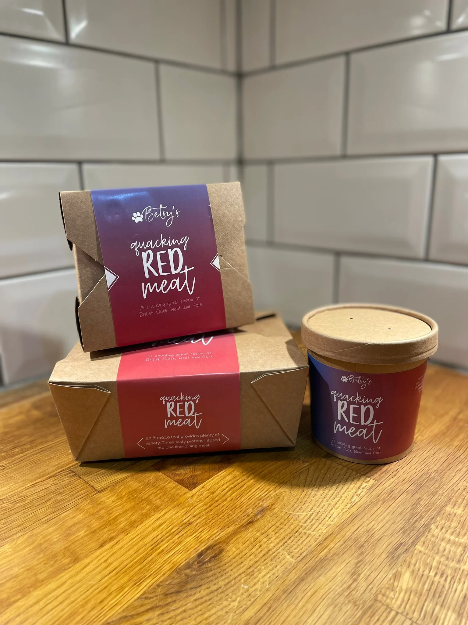 Betsy's - Quacking Red Meat (Duck, Beef and Pork) 1kg | Carniraw Ltd