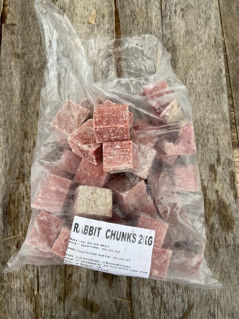 Bulmers - Rabbit Chunks 2kg | Carniraw Ltd