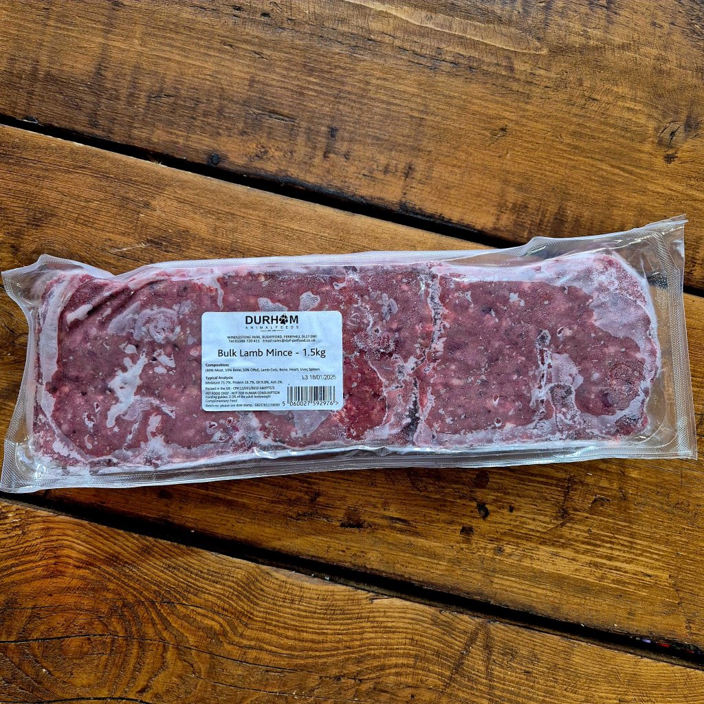 Durham - Bulk Pack Lamb Complete 1.5kg | Carniraw Ltd