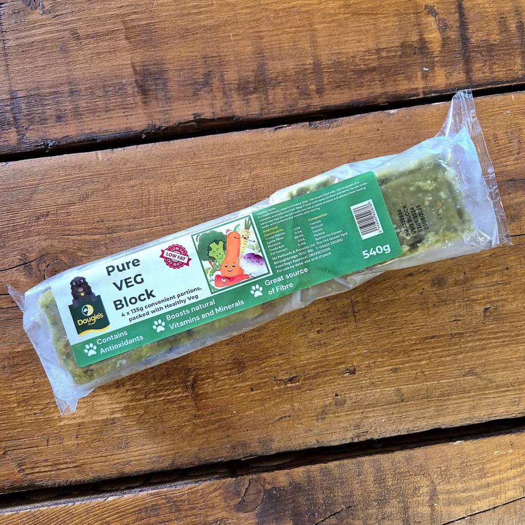 Dougies - Veg Block 560g | Carniraw Ltd