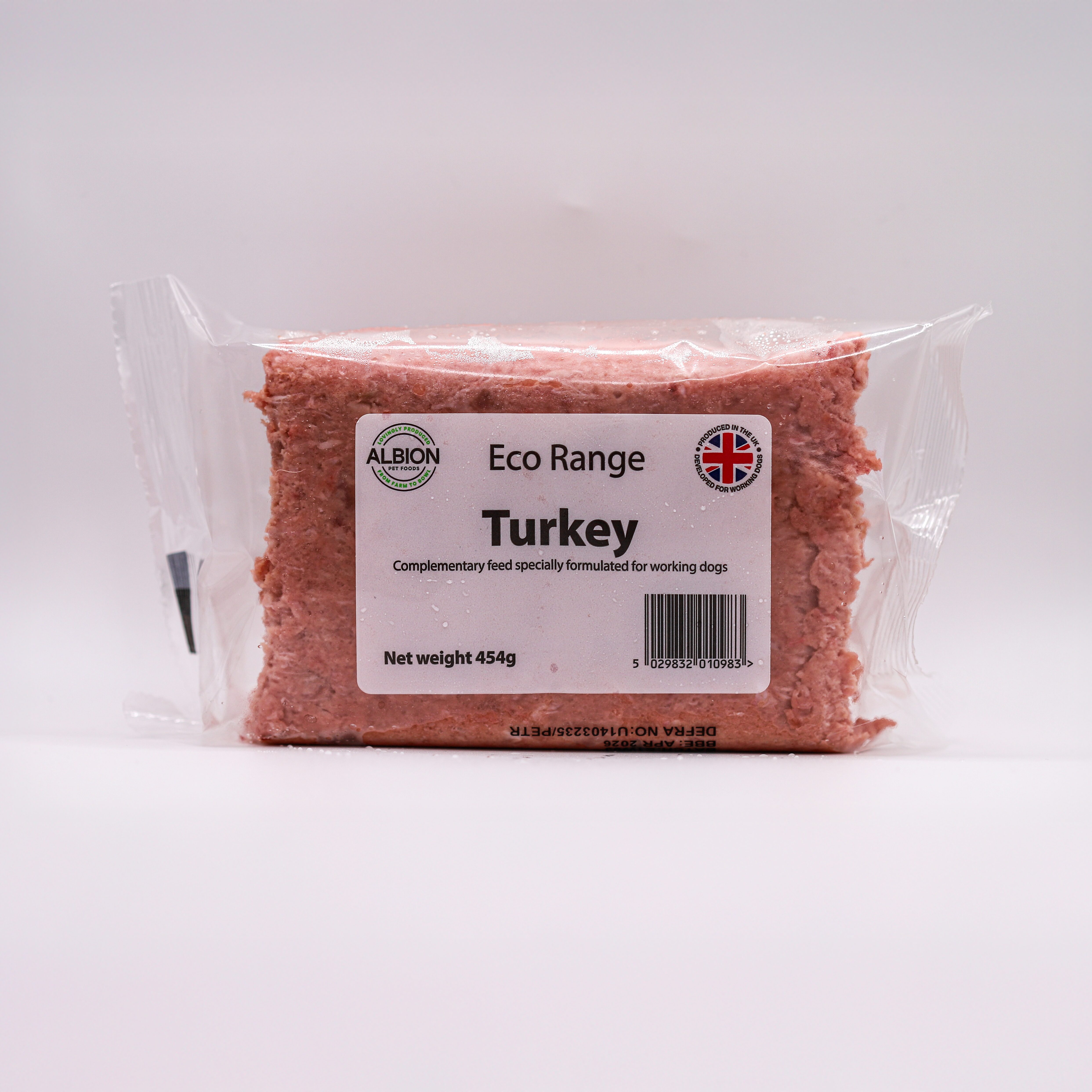 Albion - Eco Turkey 454g | Carniraw Ltd